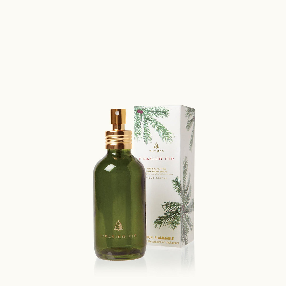 Frasier Fir Green Glass Tree & Room Spray 3.75 Fl Oz | Thymes – MECO7