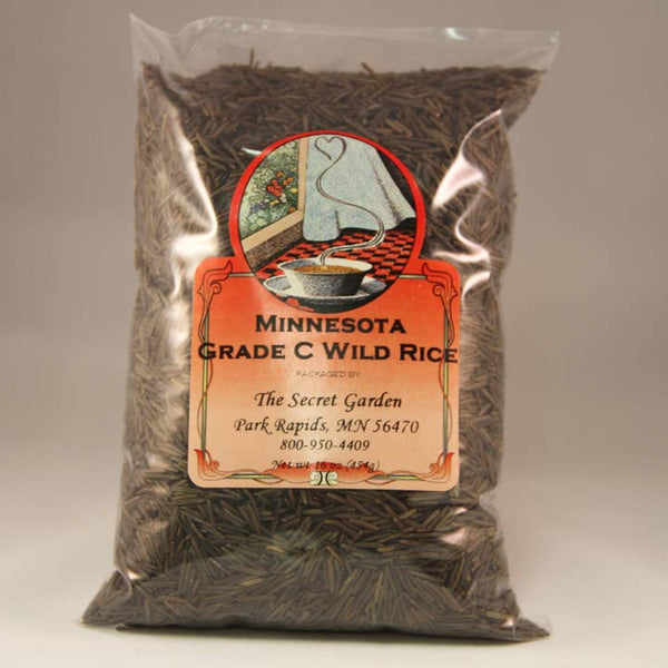 Wild Rice, Cultivated Grade C 8 oz | The Secret Garden - MECO7