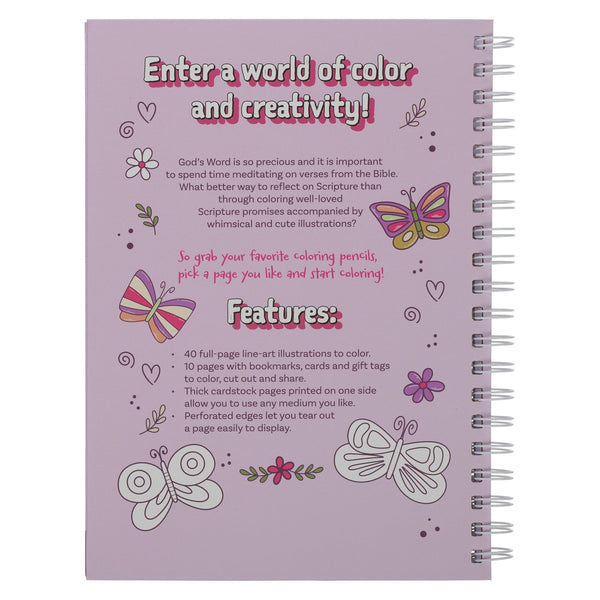 My Favorite Bible Verses Coloring Book for Girls - MECO7
