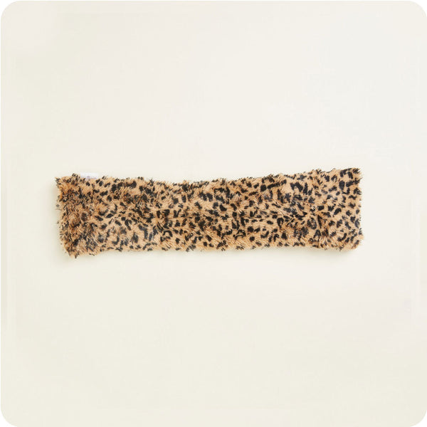 Warmies Neck Wrap, Leopard Plush Tawny - MECO7