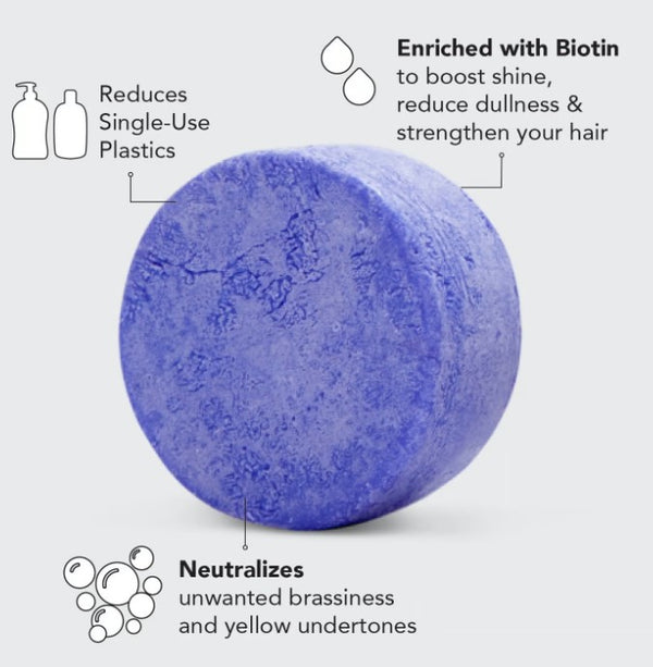 Purple Toning Solid Shampoo Bar | KITSCH - MECO7