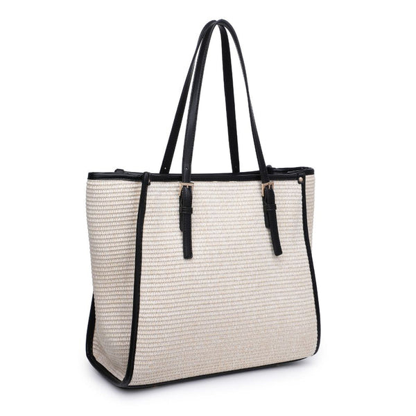 Brixley Tote, Natural Black | Moda Luxe - MECO7