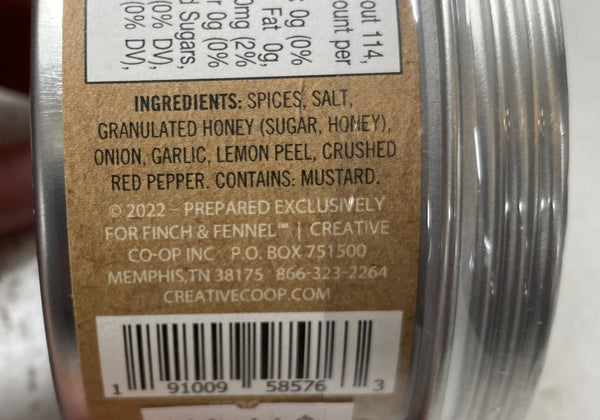 Poultry Spice Rub | Finch + Fennel - MECO7